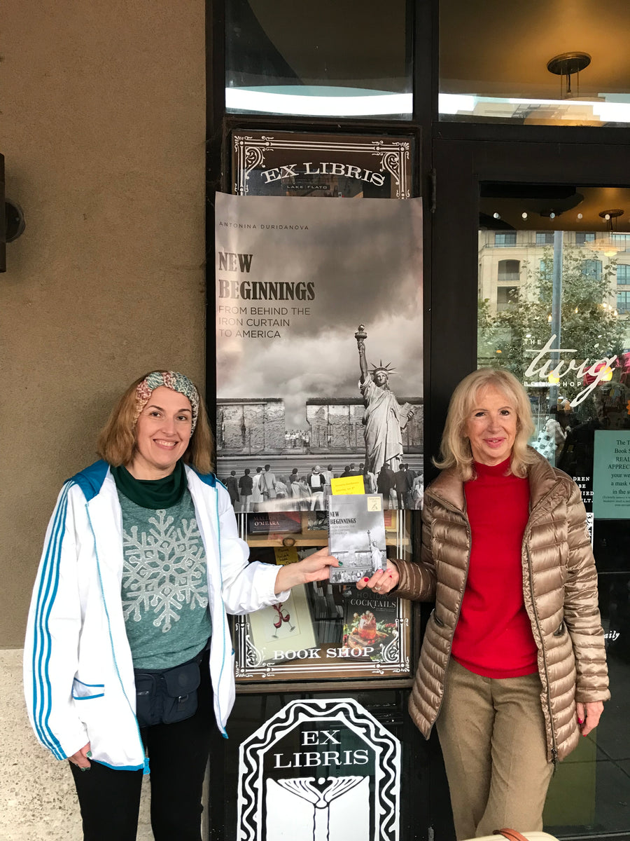 Book signing at the Twig bookstore January 8, 2022 – Antonina Duridanova